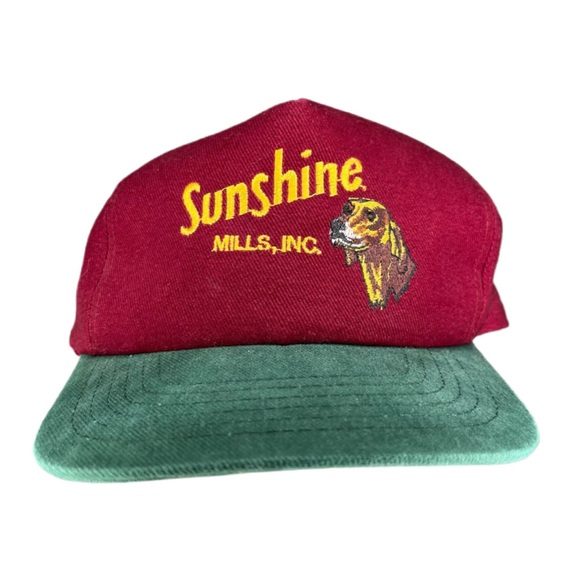Vintage | Accessories | Vintage Suede Snapback Hat Sunshine Mills Inc ...